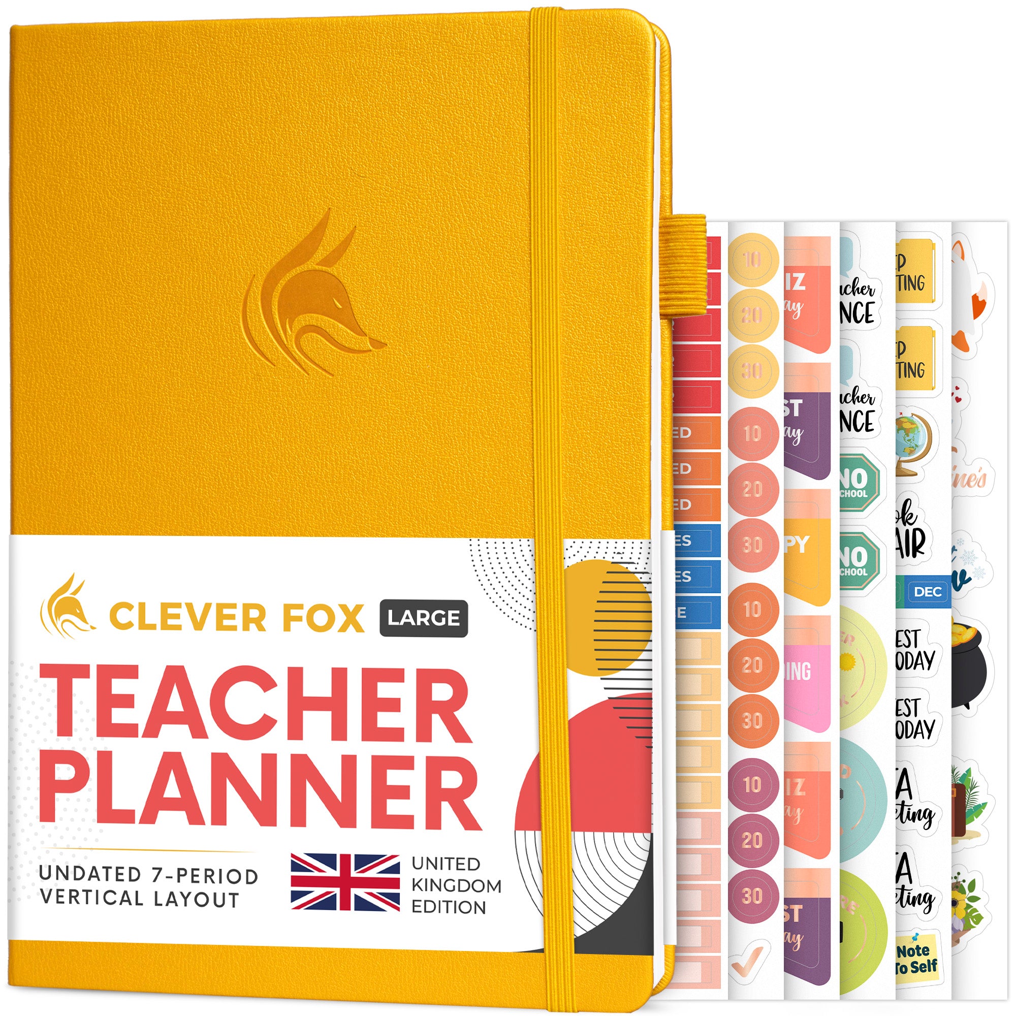 Teacher Planner UK Edition – Clever Fox®