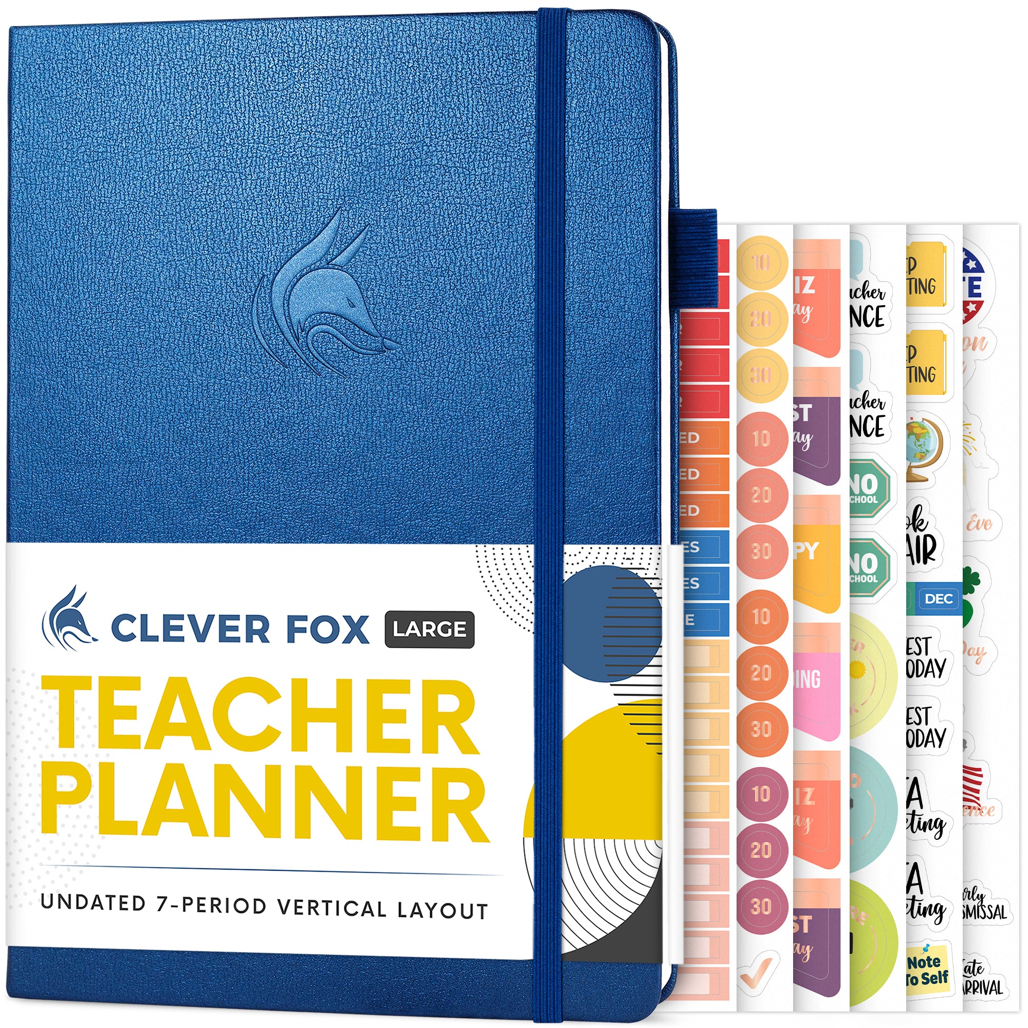 Large Teacher Planner – Clever Fox®