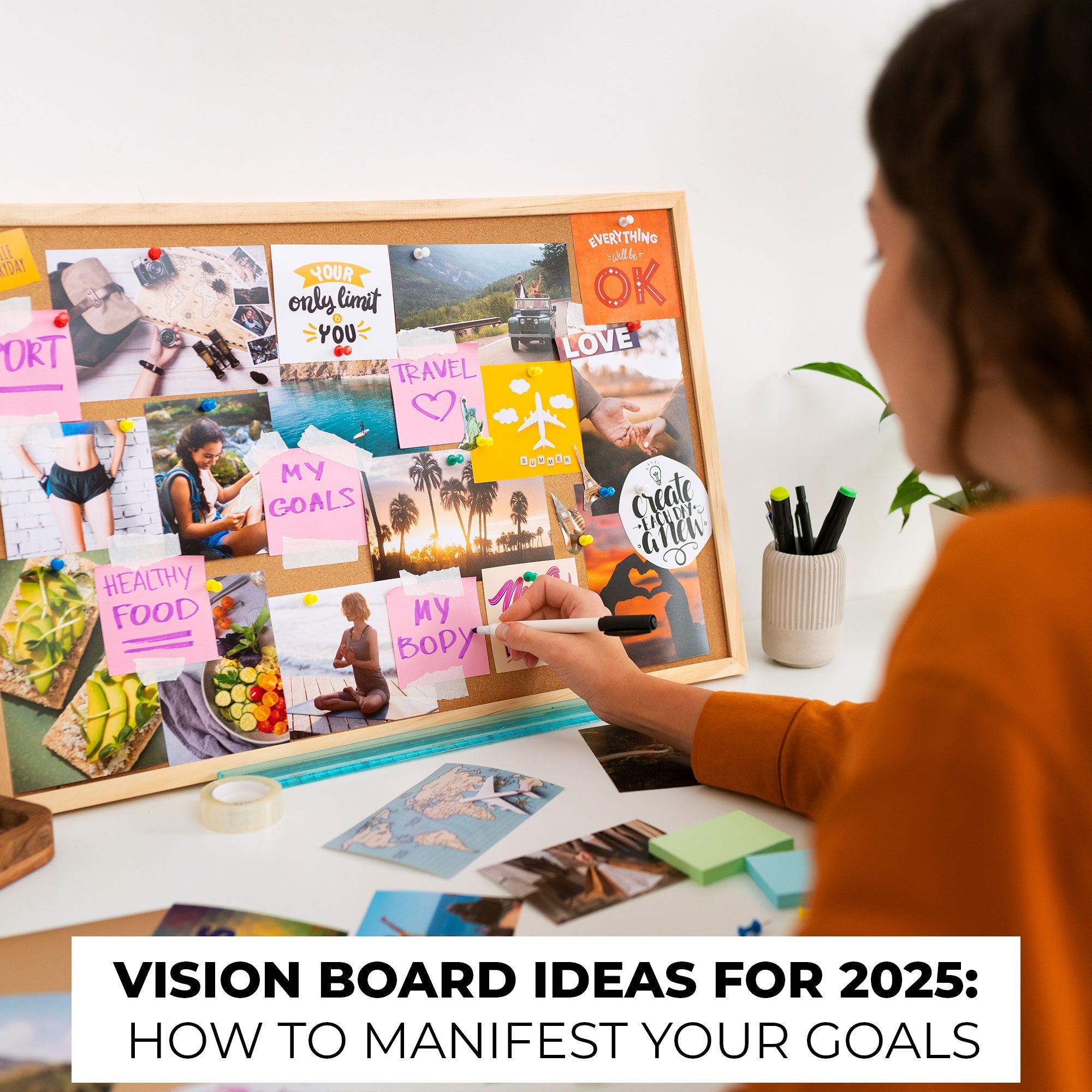 Vision Board Ideas for 2025 | How to Manifest Your Goals – Clever Fox®
