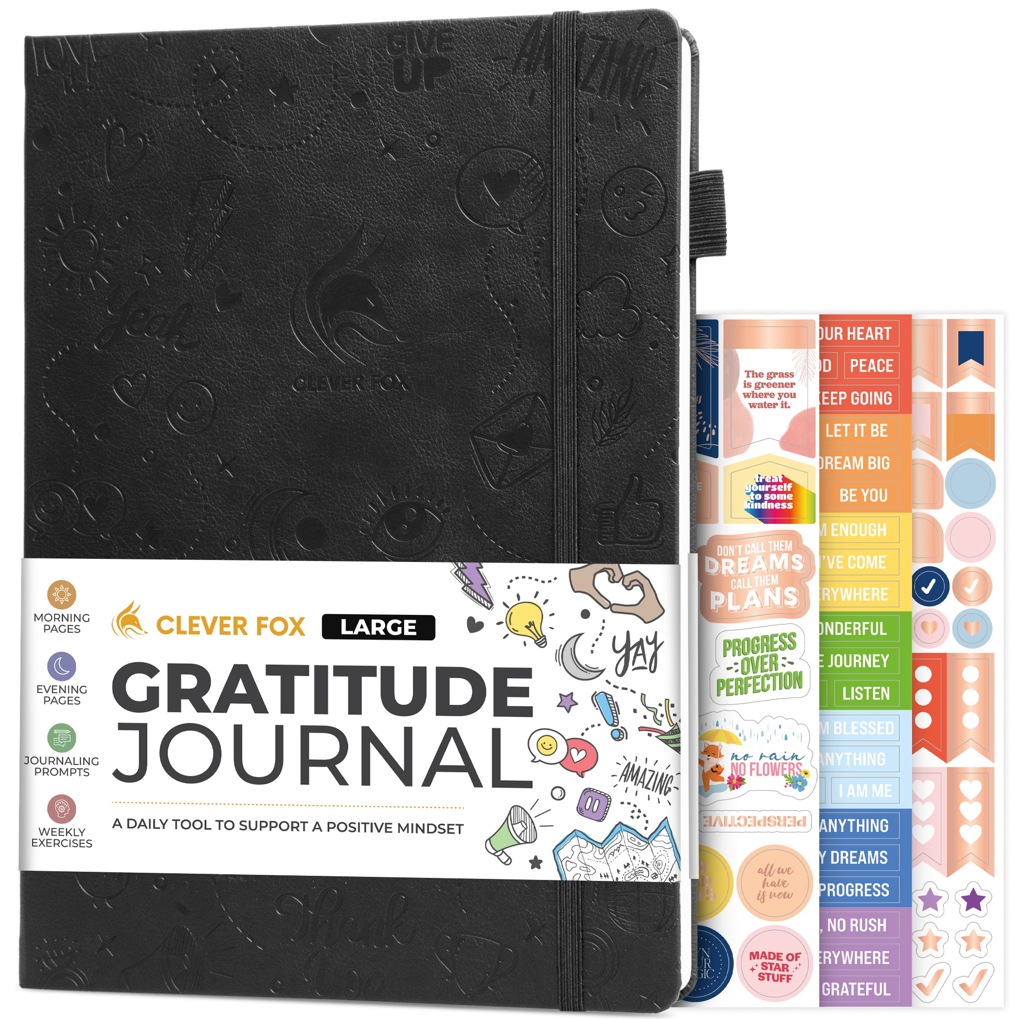 Gratitude Journal Large – Clever Fox®