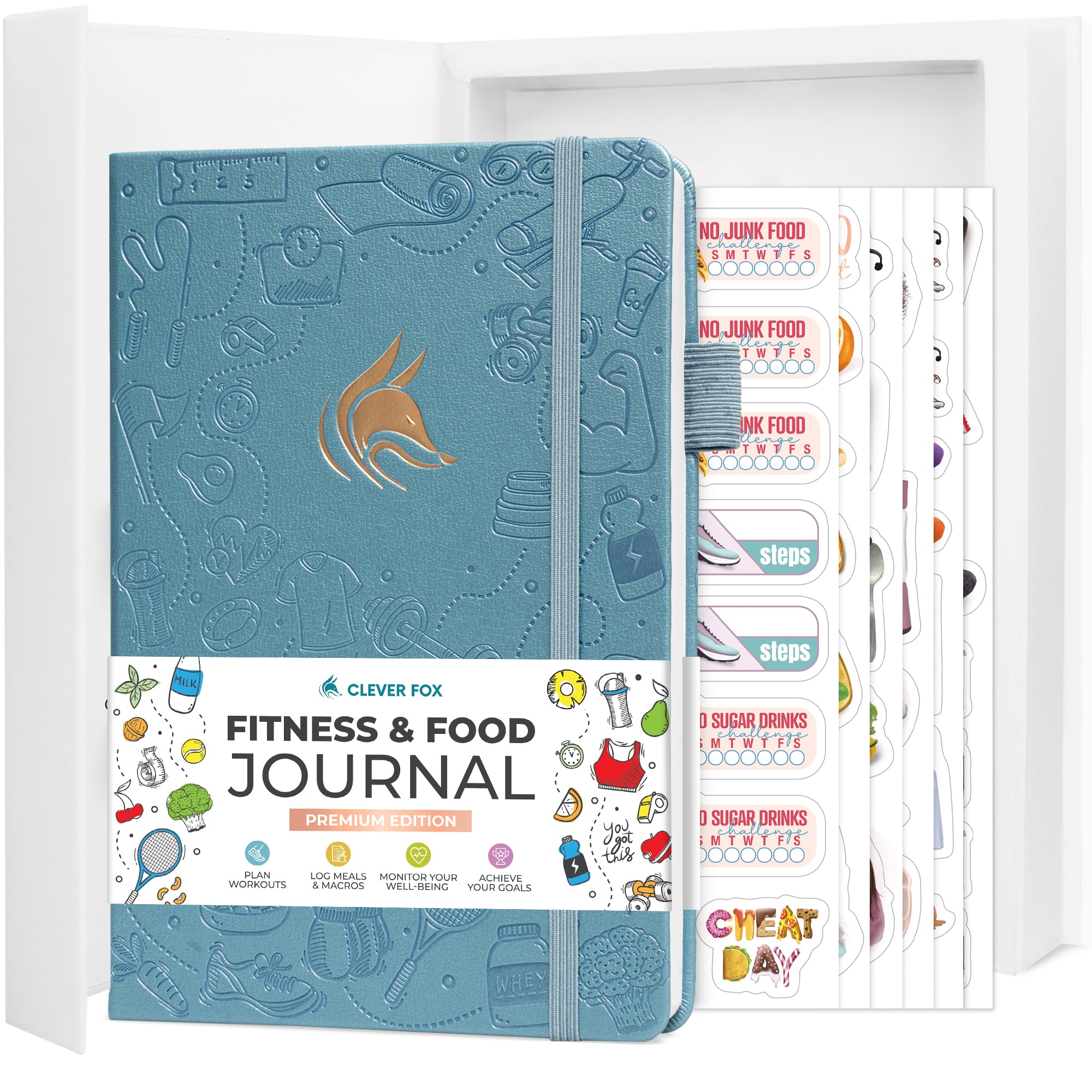 Fitness and Food Journal Premium – Clever Fox®