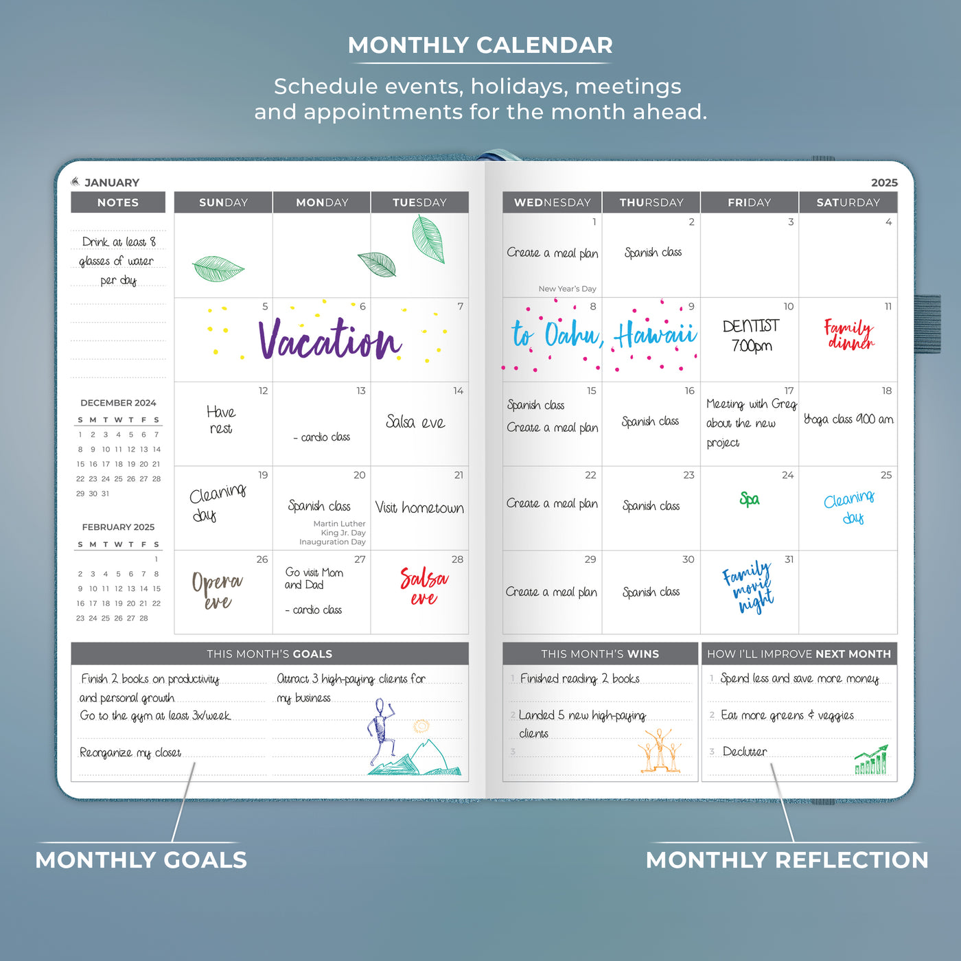 Dated Weekly Planner 2024 – Clever Fox®