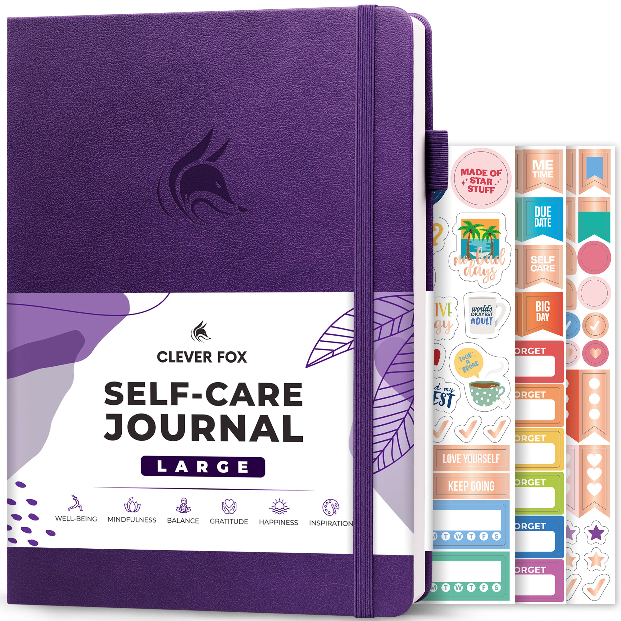 Self-Care Journal Large – Clever Fox®