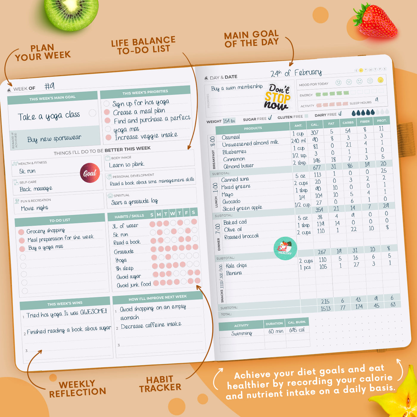 Wellness Planner Clever Fox Wellness Planner Clever Fox